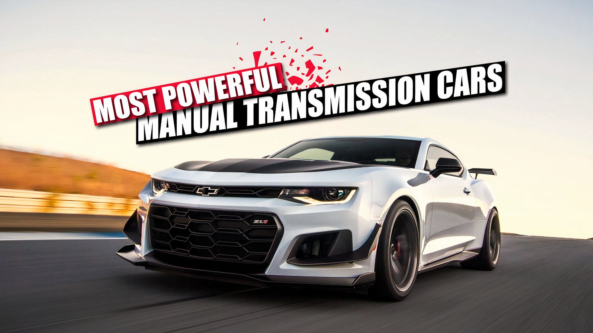 10 Most Powerful Production Cars With A Manual Transmission Ever