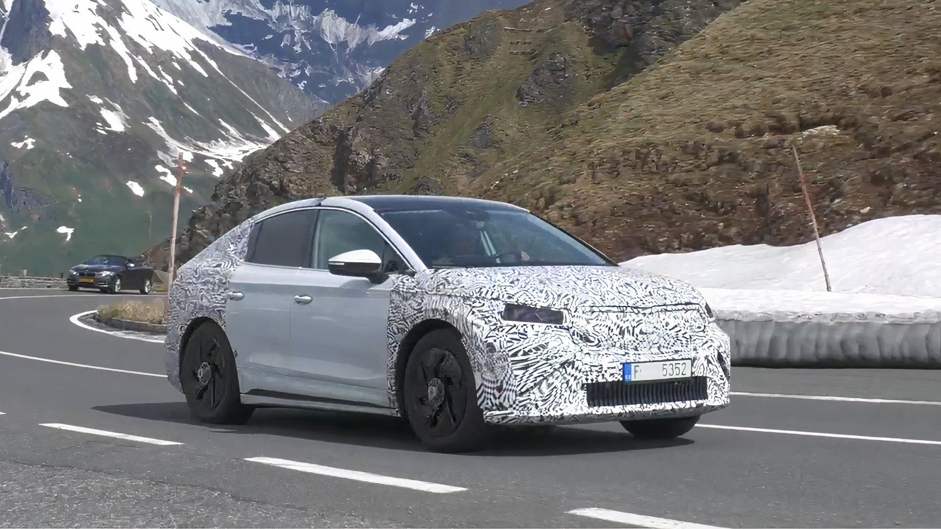 Mountain Testing for the 2025 Skoda Enyaq Facelift