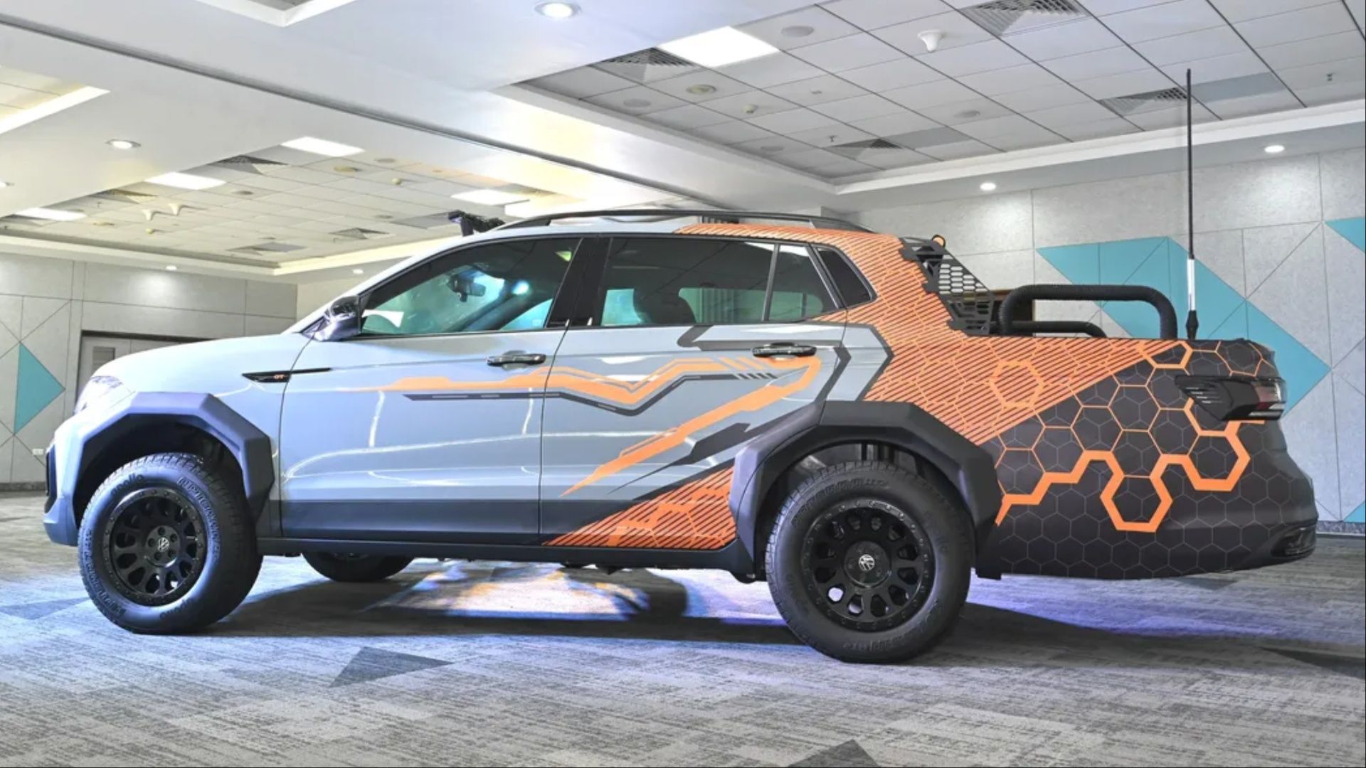 Students Create Unique Ute Concept By Fusing Volkswagen SUV And Sedan