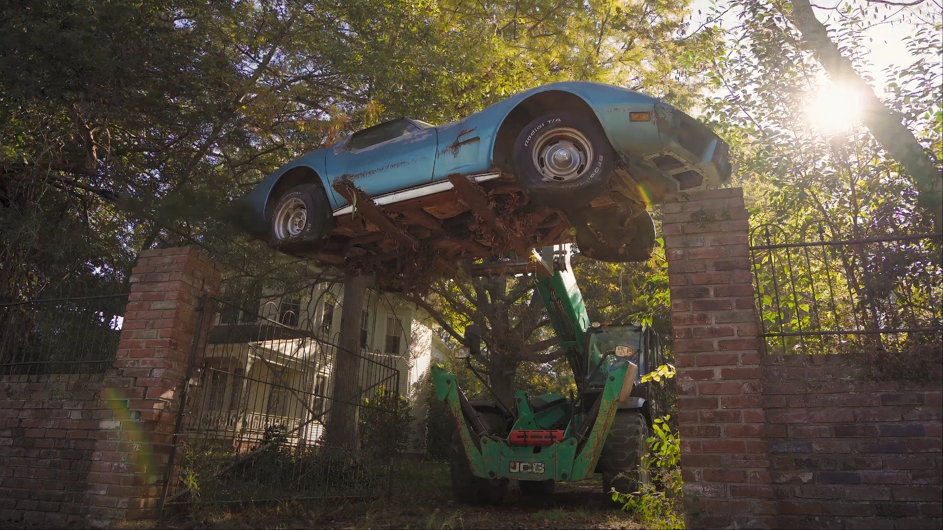 Dennis Collins Rescues Two Classic Corvettes Trapped In An Abandoned ...