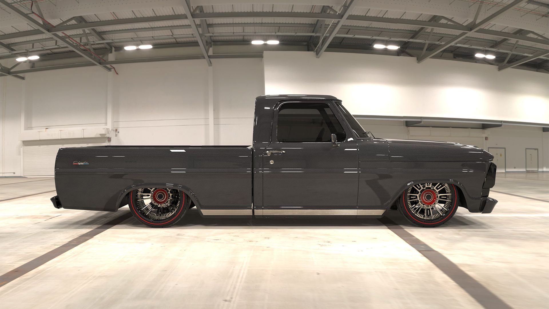 Ford Reveals F-100 Solomon Lunger Custom Pickup Truck
