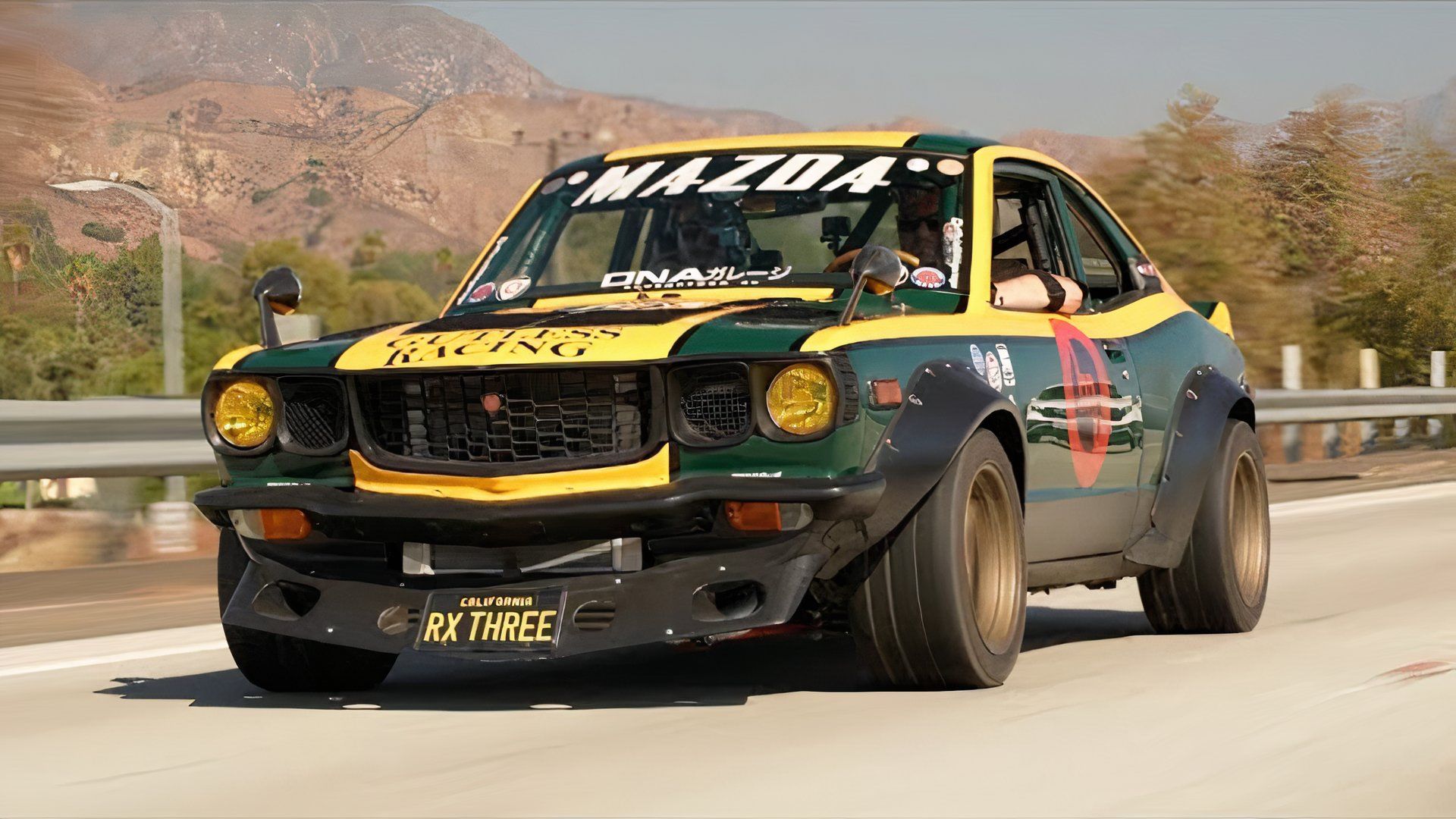 This 1974 Mazda RX-3 Restomod Pushes 600 HP To The Wheels
