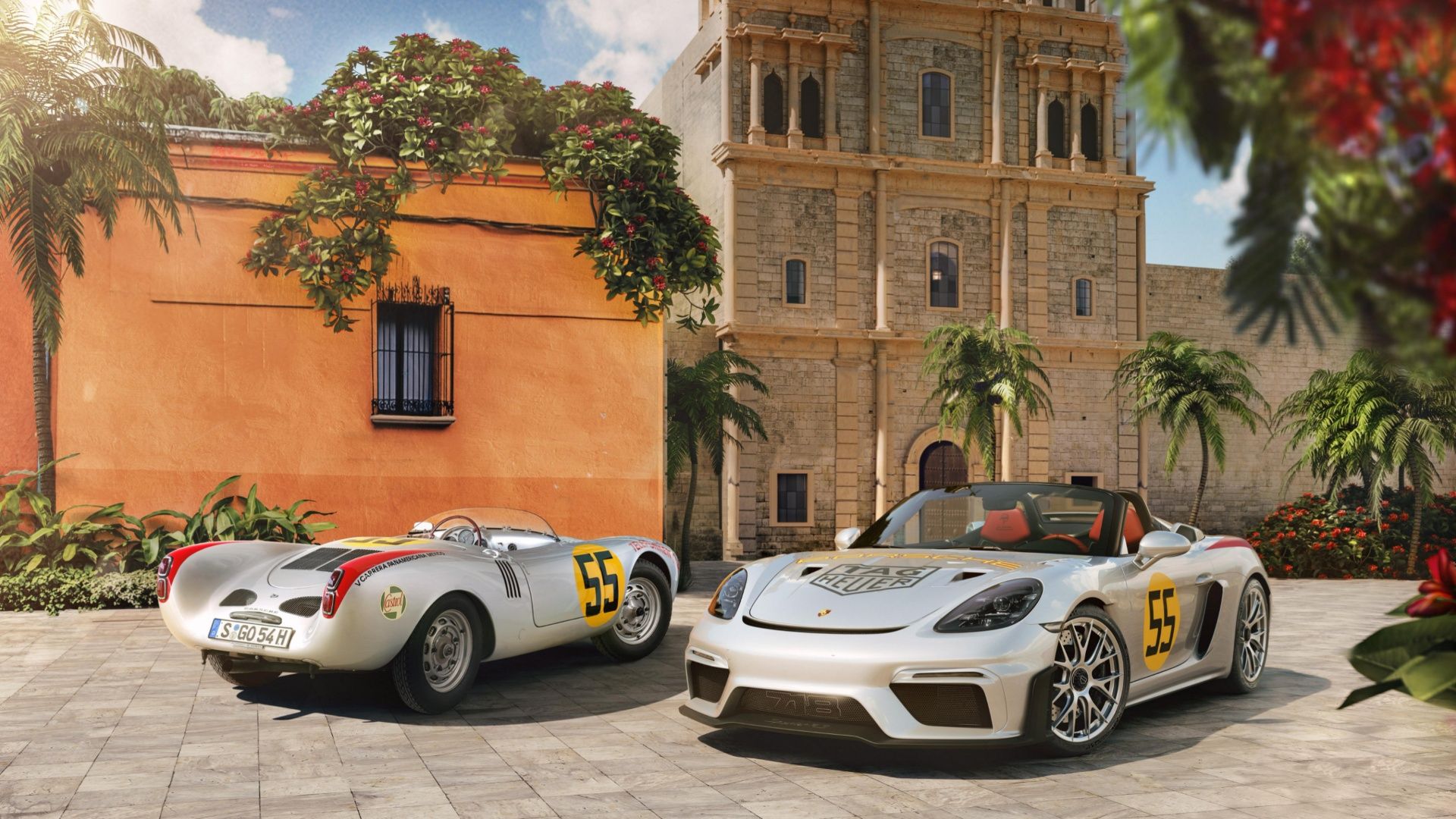 Porsche 718 Spyder RS Panamericana Special Pays Homage To Rally Heritage