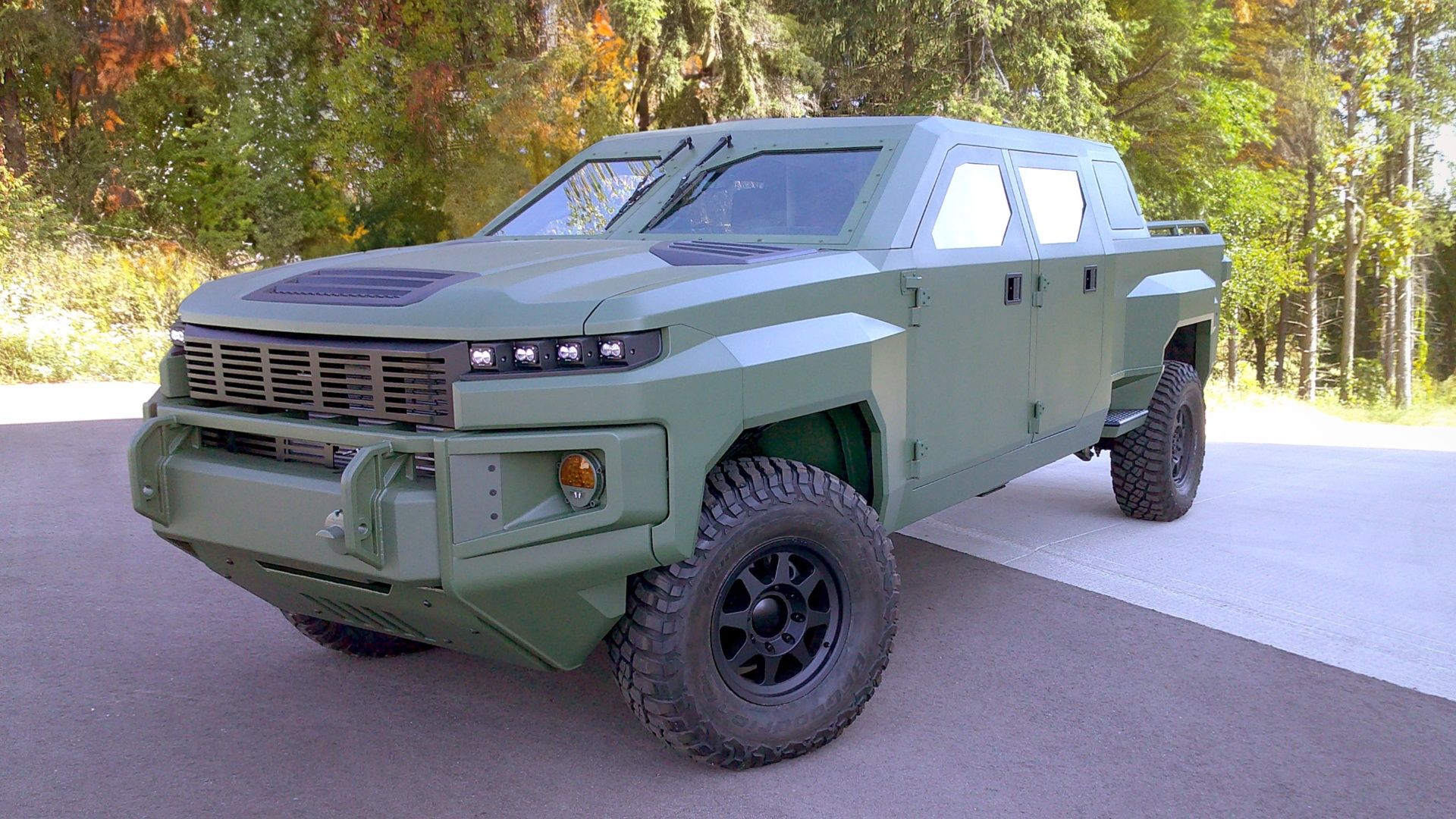 GM Defense Unveils Tactical Vehicle Built On Chevy Silverado