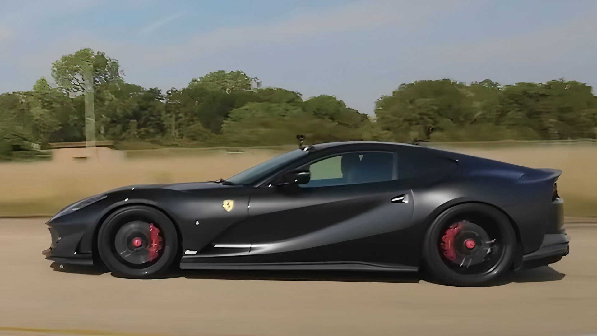 Watch What Happens When A V12 Ferrari Meets A Tuned GR Yaris In A Drag Race