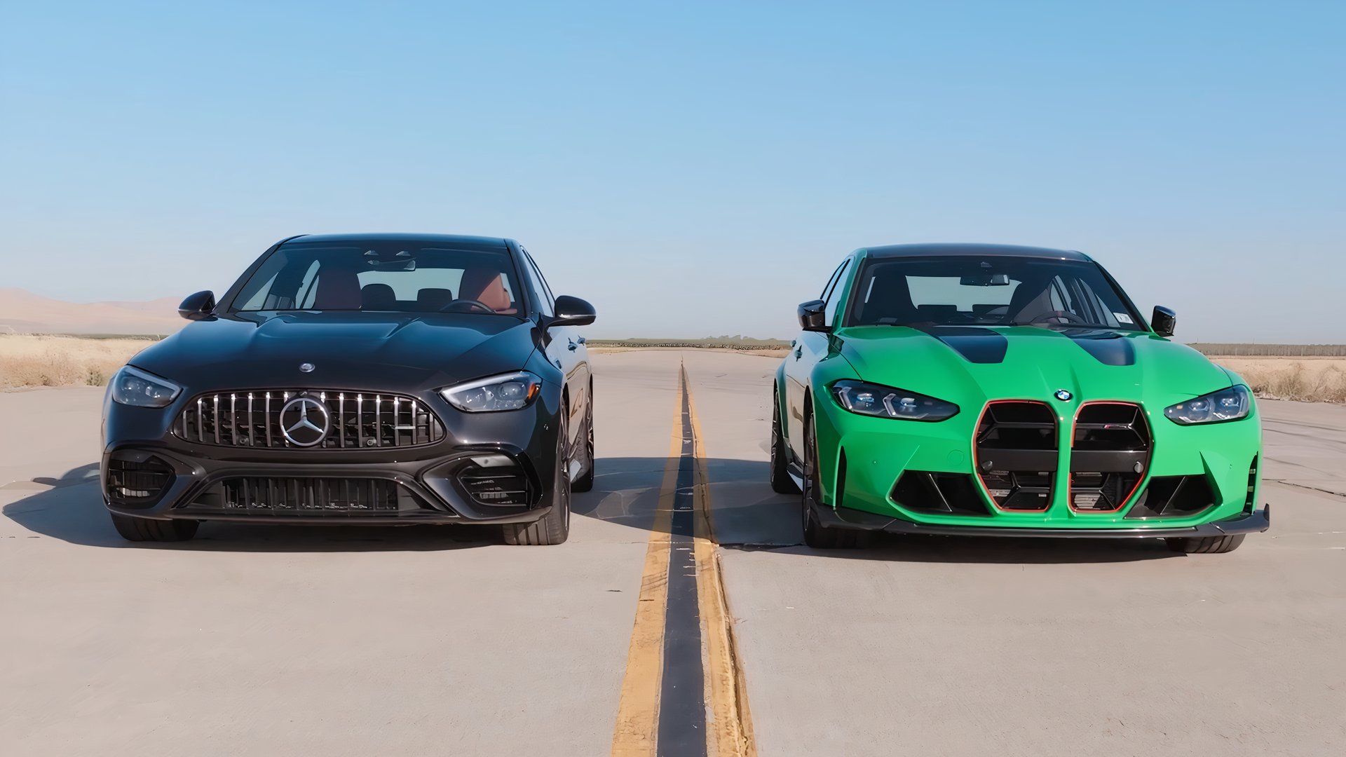Mercedes-AMG C63 S E Performance And BMW M3 CS Race For Sports Sedan ...