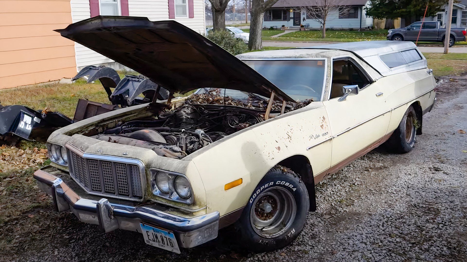 This $500 Big-Block Ford Ranchero Project Is Made To Run And Drive Again