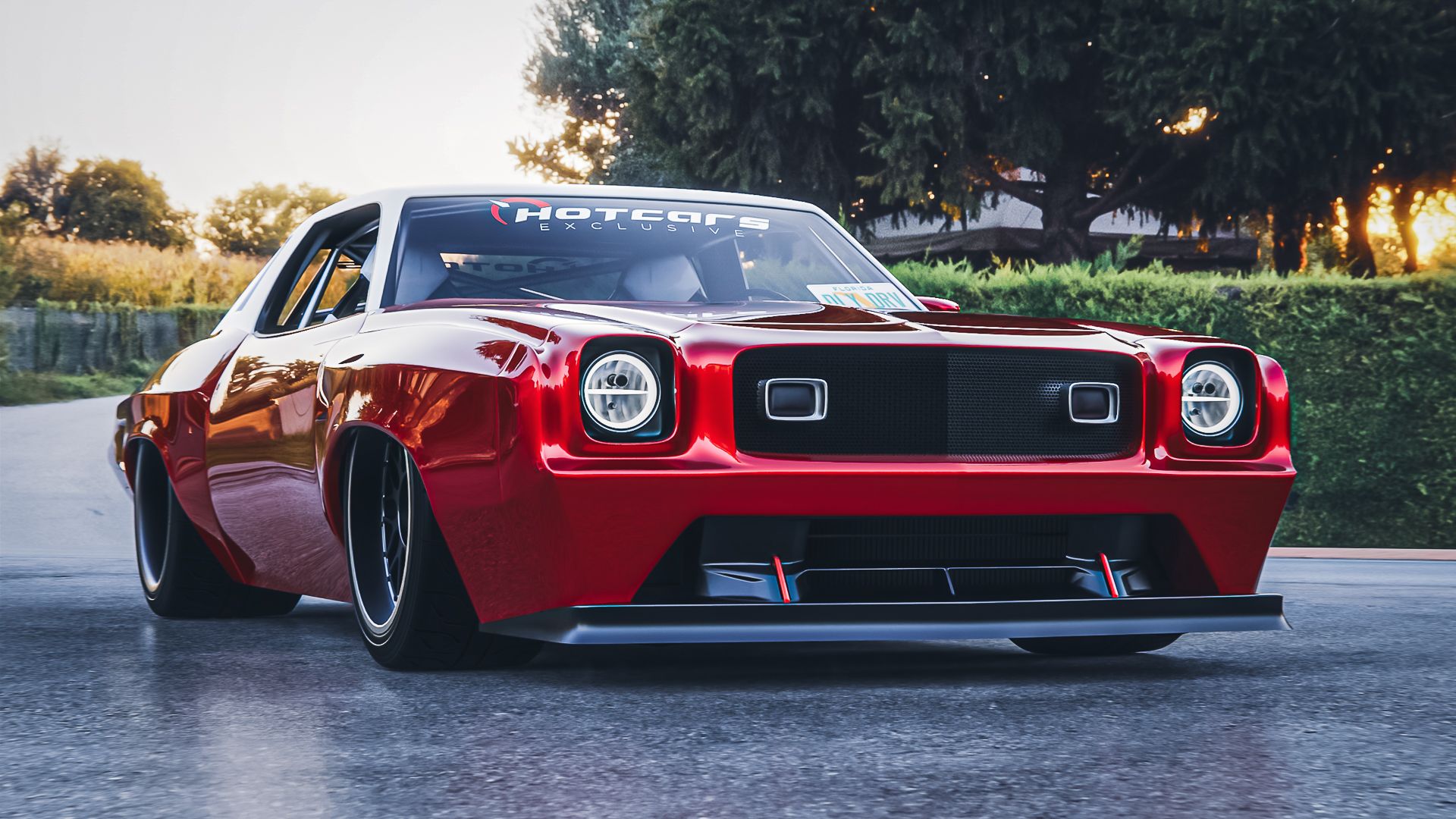 Chevrolet Chevelle Laguna Restomod Concept Render