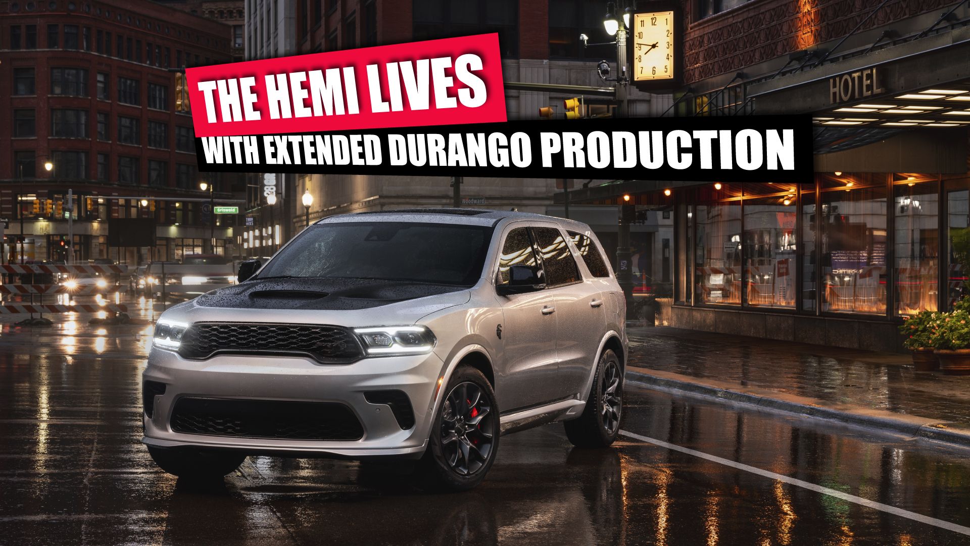 Dodge Extends Hemi Production With Durango SRT Continuation