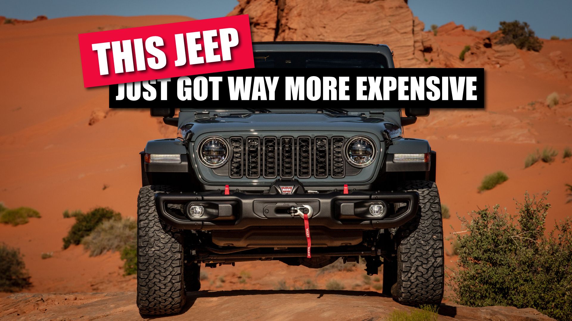 The 2025 Jeep Wrangler Automatic Just Got A Lot Pricier