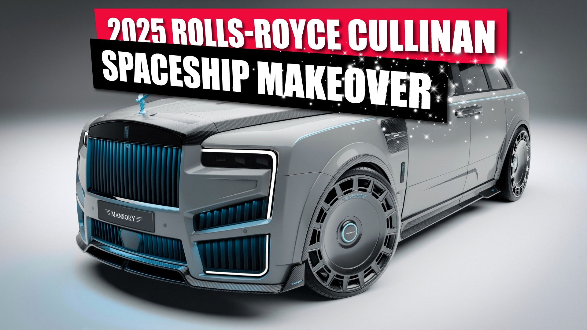 Mansory Gives 2025 Rolls-Royce Cullinan A Spaceship-Esque Makeover