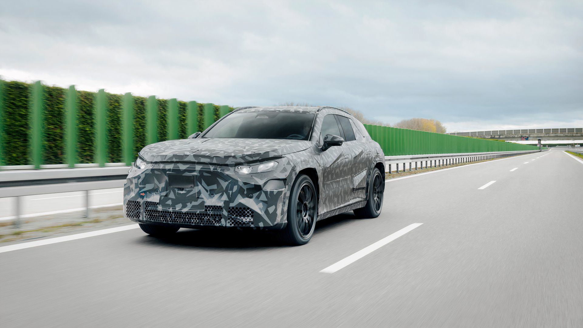 Mercedes-AMG's Cayenne-Rivaling EV SUV Begins Winter Testing