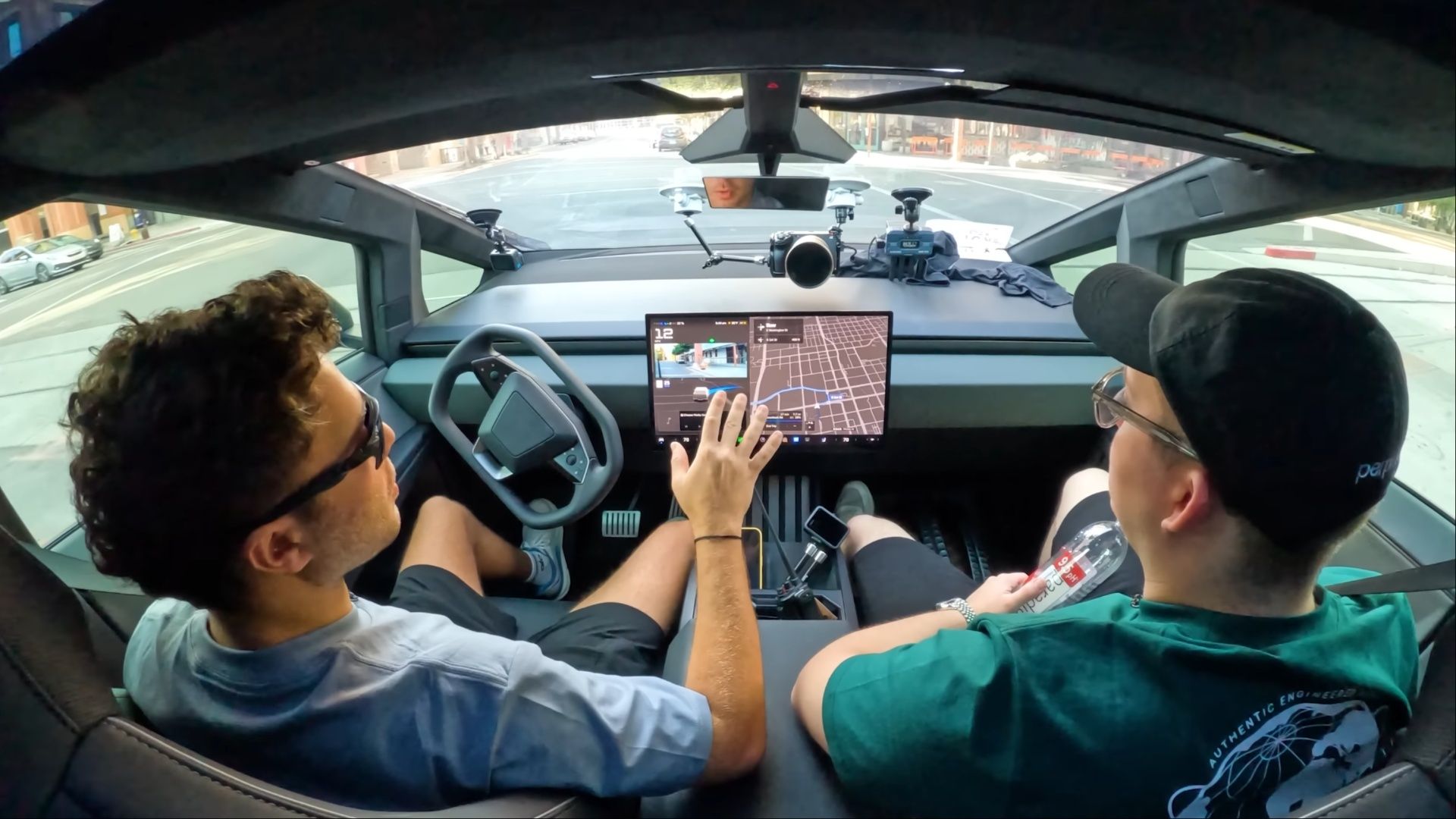 Watch The Tesla Cybertruck Autopilot Drive For 100 Straight Hours