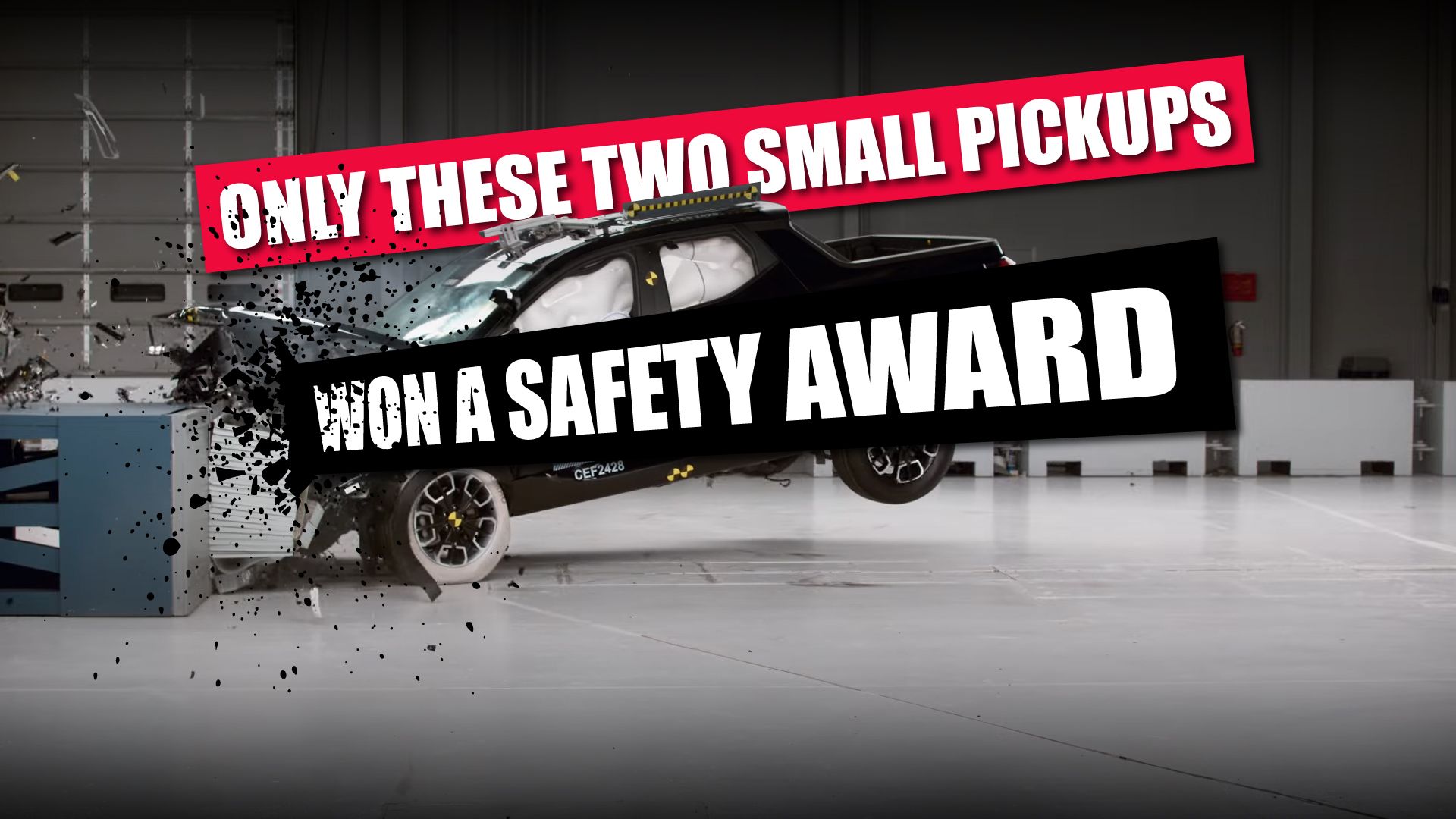 Just Two Small Pickup Trucks Earn Coveted Safety Award