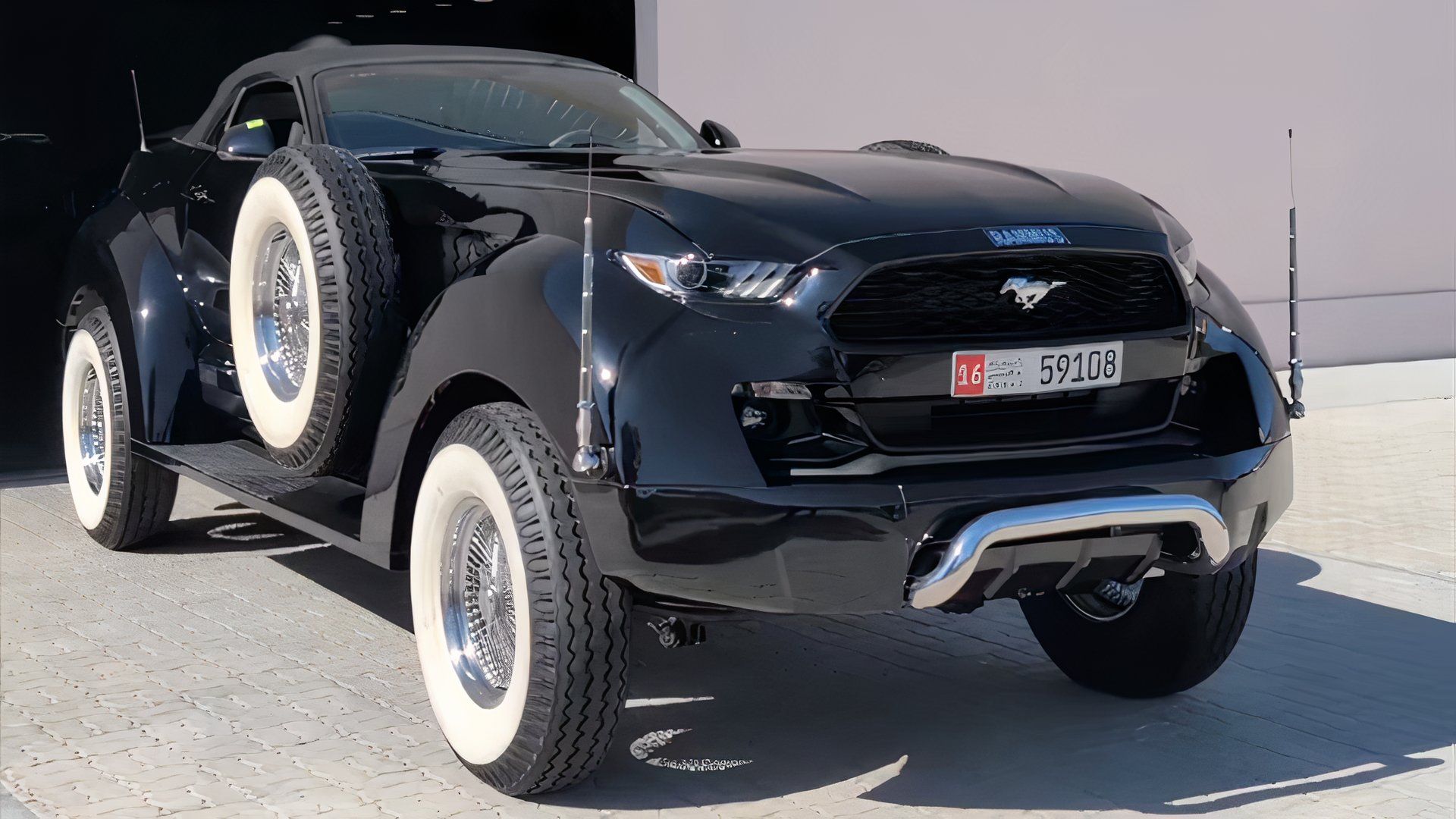 Rammus Is A Ram Truck And Mustang Muscle Car Hybrid