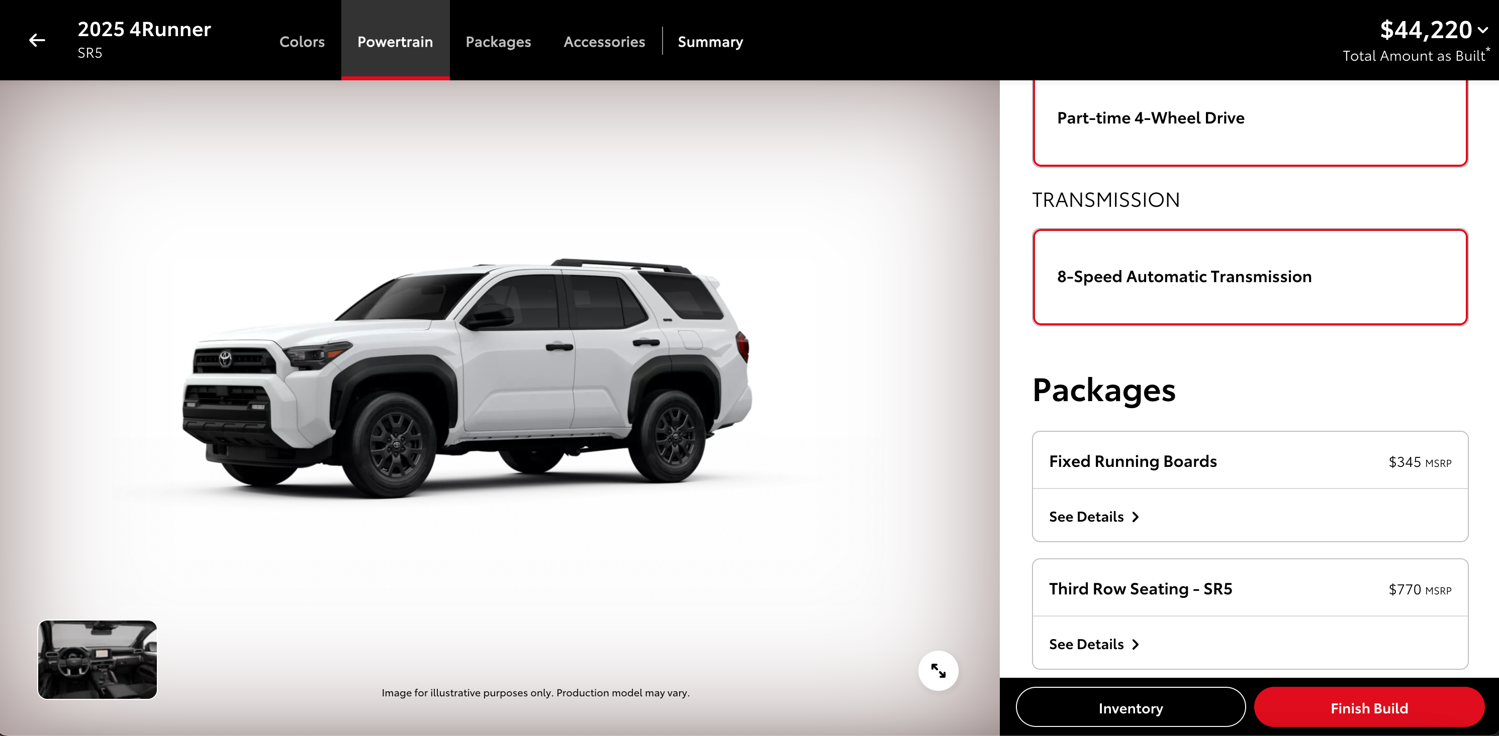 The 2025 Toyota 4Runner Configurator Offers More Surprises Than Expected