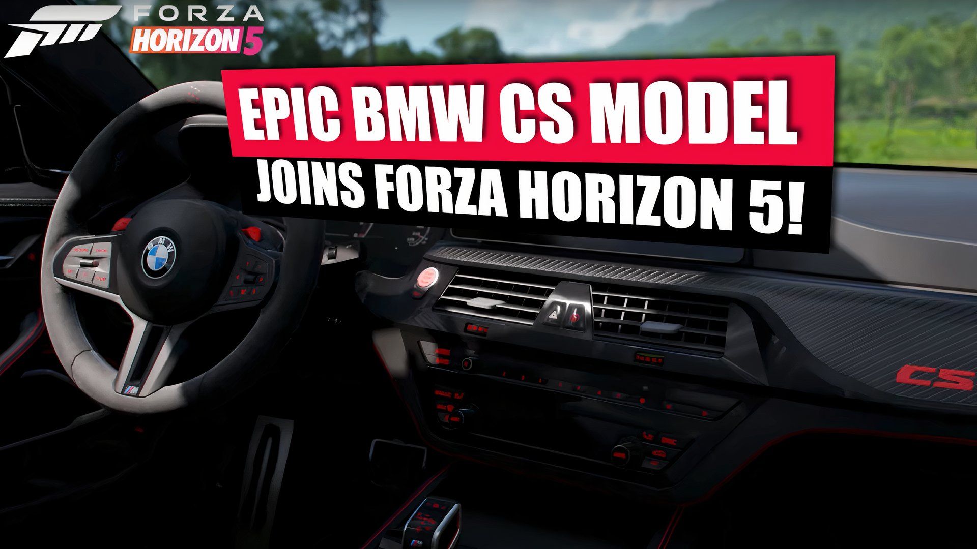 This Epic BMW CS Model Joins The Forza Horizon 5 Ranks