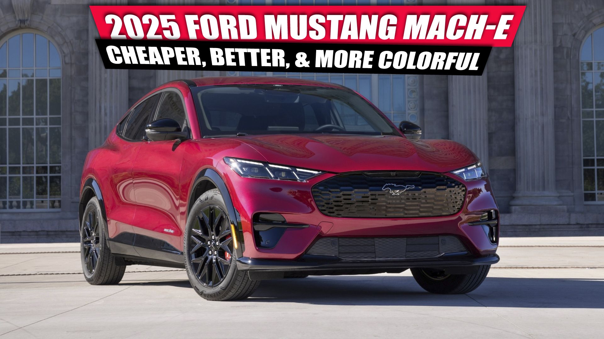 2025 Ford Mustang Mach-E Arrives With Lower Prices, More Colors