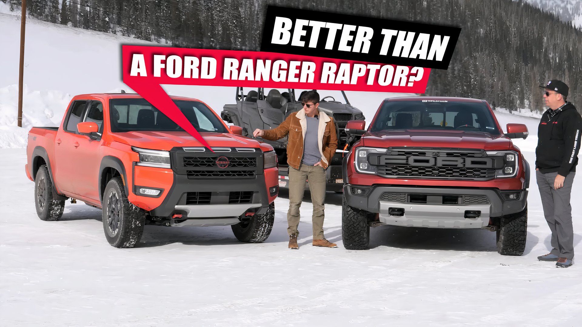 2025 Nissan Frontier Gets Better, But Does It Beat The Ford Ranger Raptor?