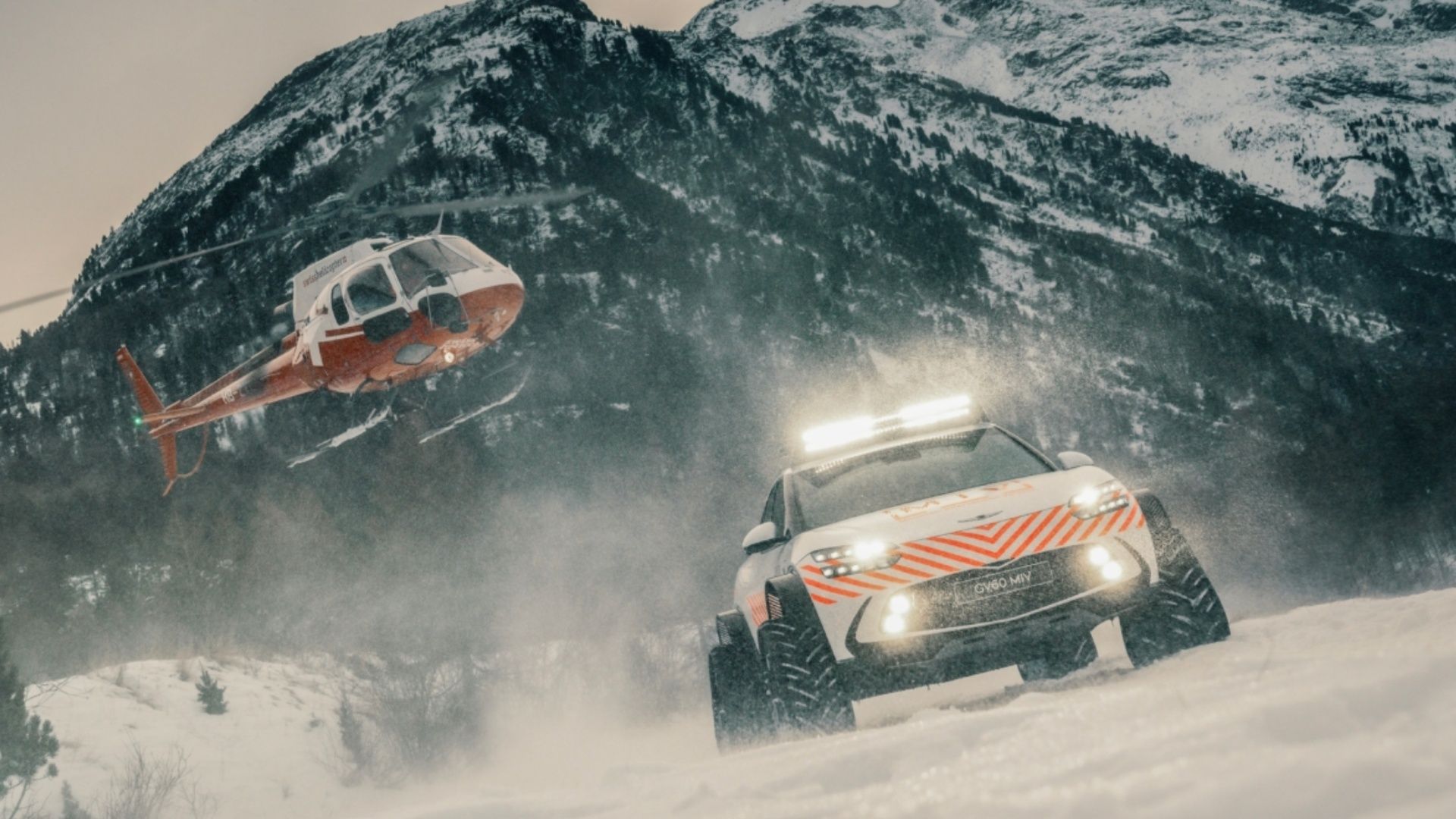 Genesis GV60 MIV Concept Is The Ultimate Off-Road Rescue Vehicle