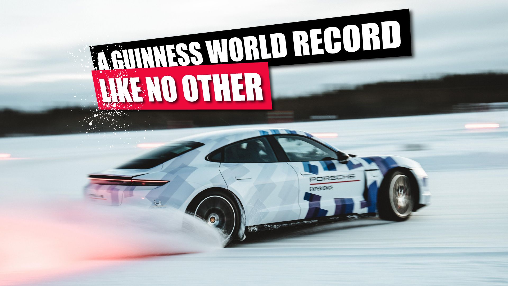 The Porsche Taycan GTS Just Made Guinness History