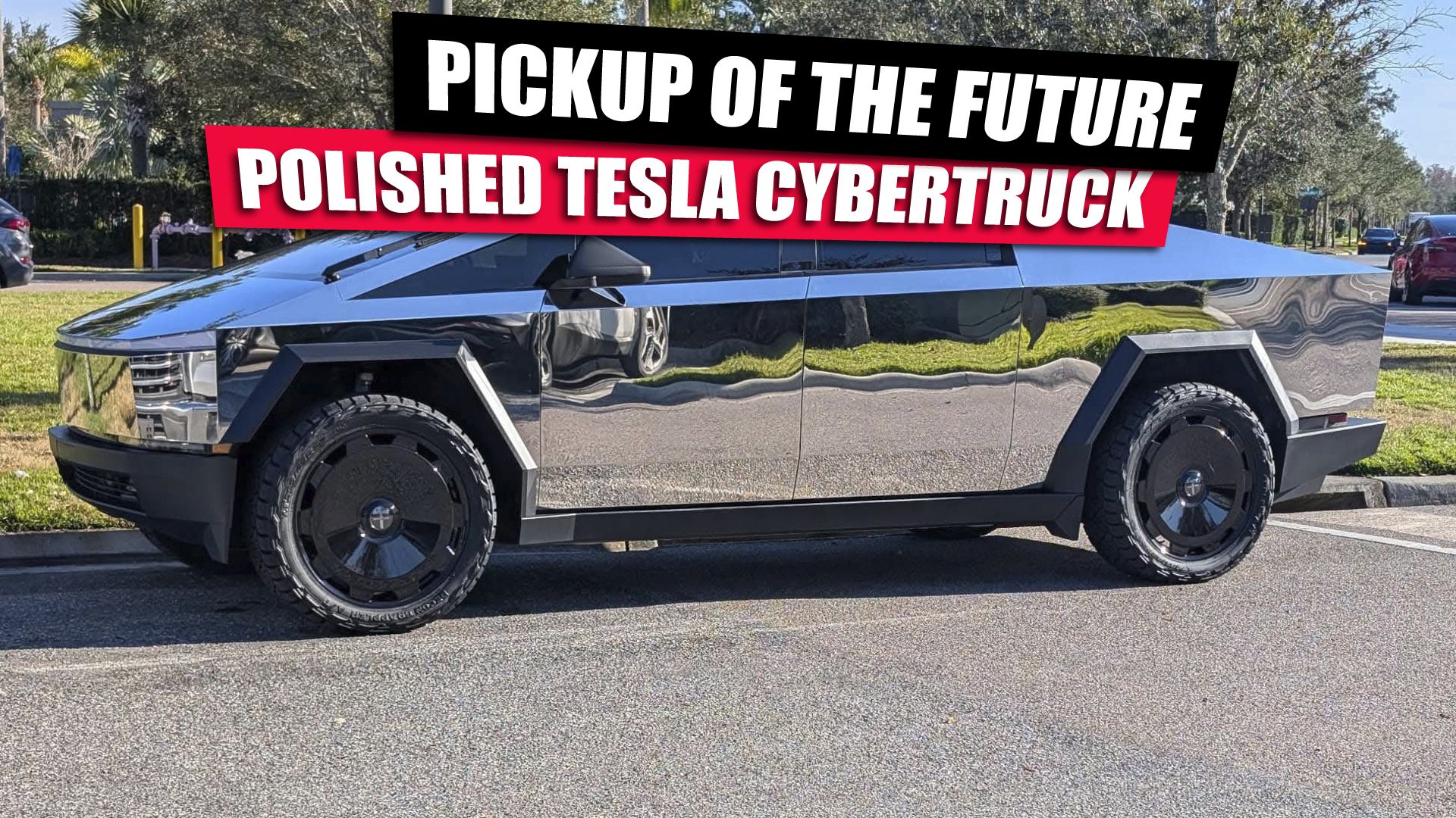 Mirror Polish Tesla Cybertruck Raises Road Legality Concerns