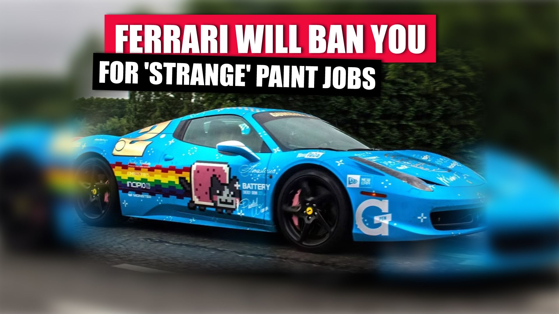 Ferrari Could Ban You From Buying If You Choose A 'Strange' Color