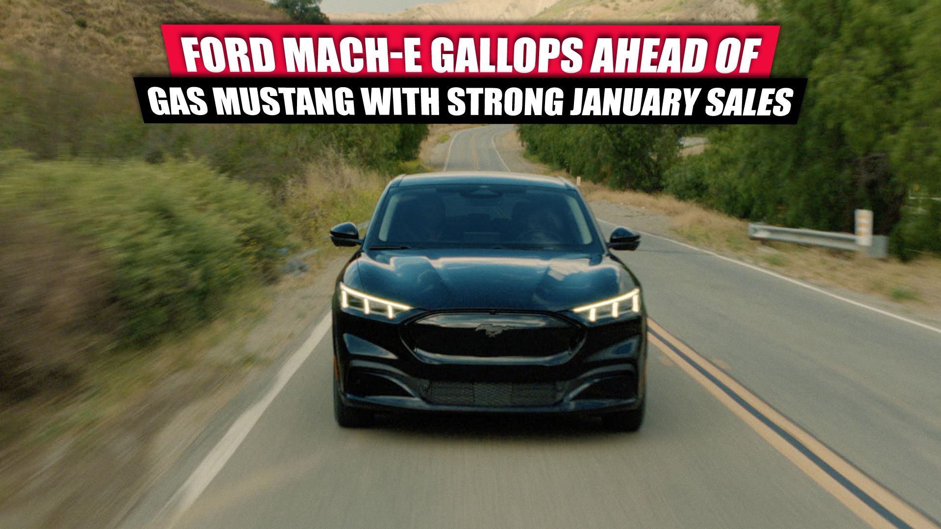 Ford Mustang Mach-E Posts Strong January 2025 Sales