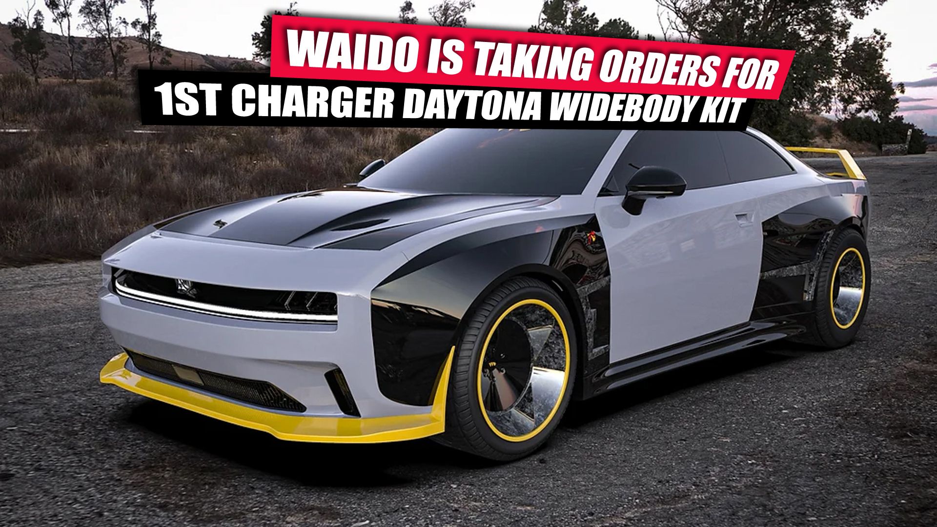 Waido Kits Dodge Charger Daytona Widebody Kit Open For Orders
