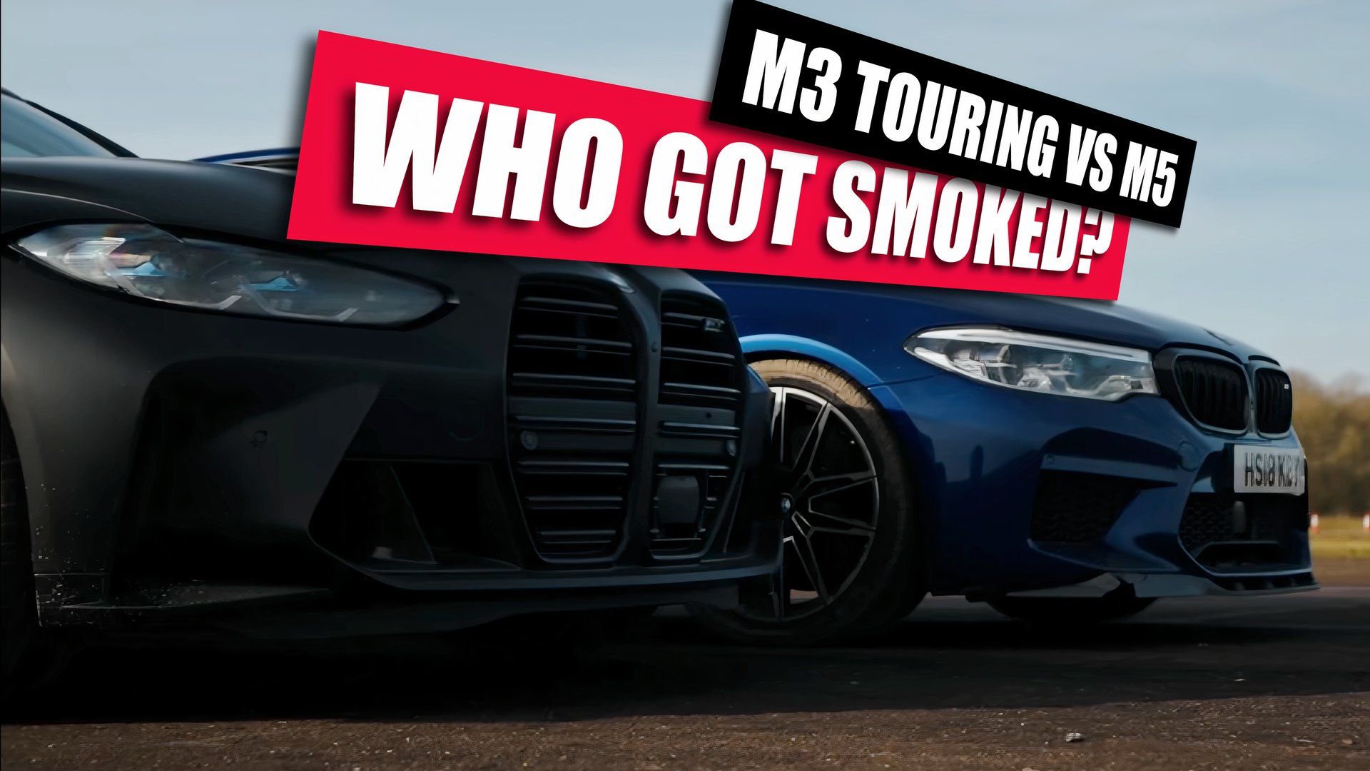M3 Touring Tries To Take Down M5 In A Race—Who Got Smoked?