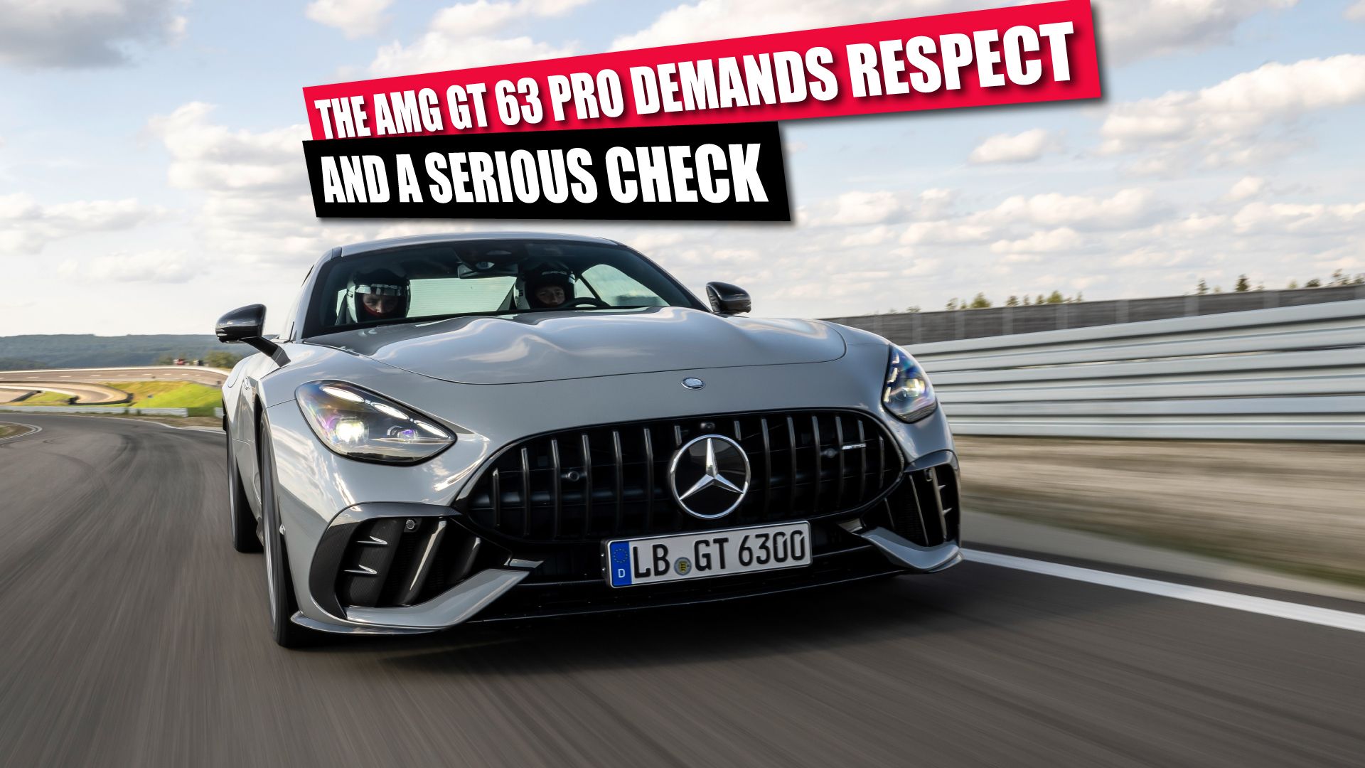 The Mercedes-AMG GT 63 Pro Demands Respect And A Big Check