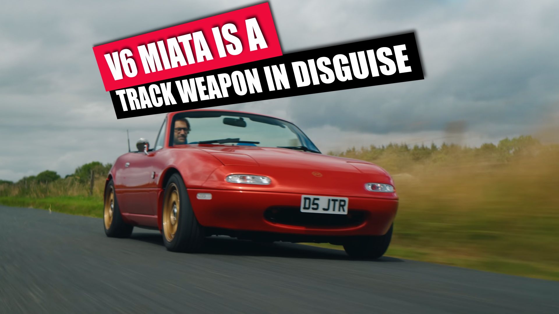 This V6 Powered Mazda Miata Is Perfect Balanced