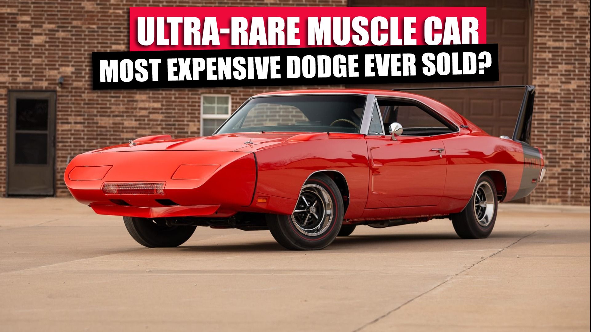 This Dodge Charger Daytona Is One Of 503 Ever Made