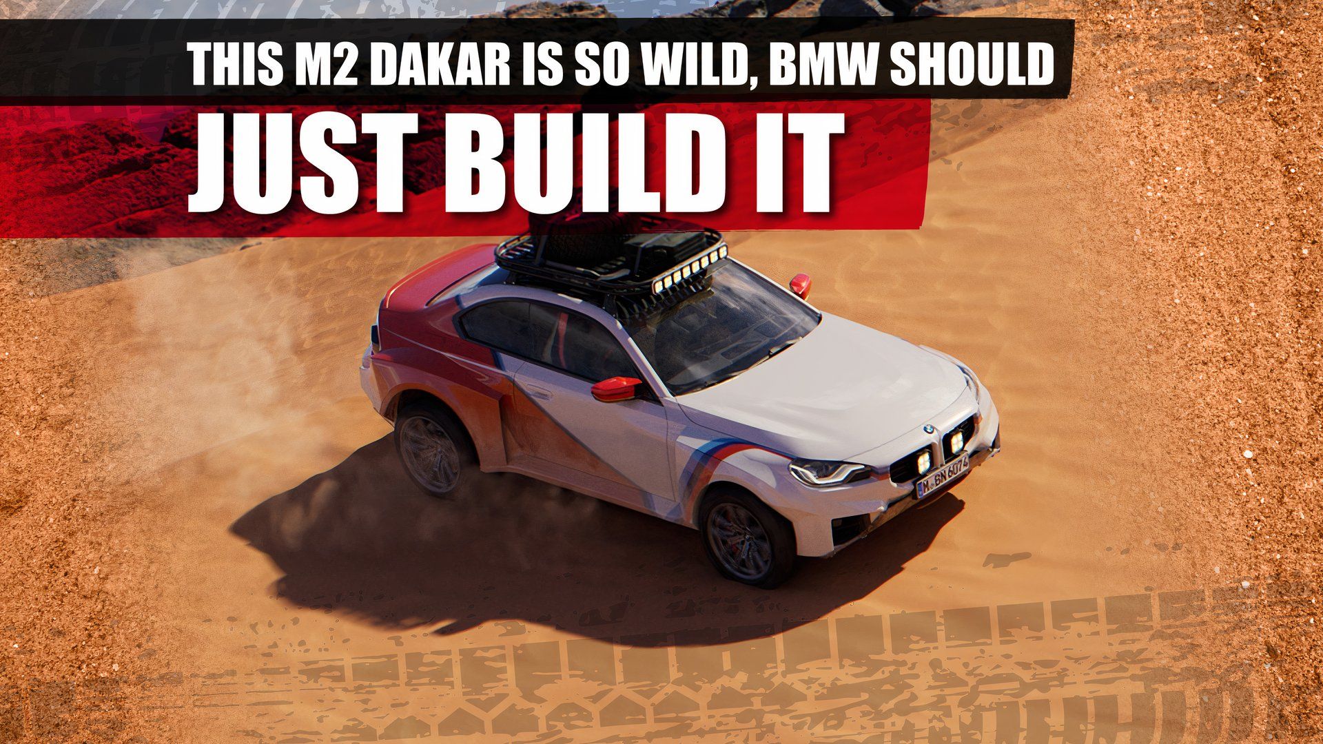 This Wild BMW M2 Dakar Build Deserves a Production Model