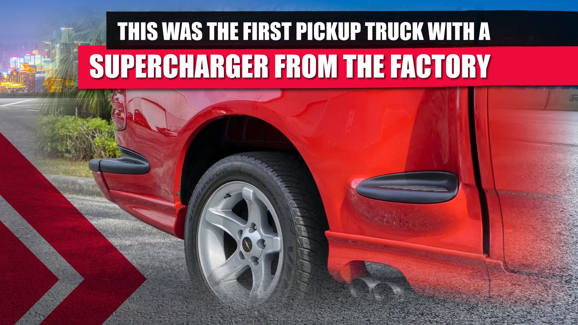 This Was The First Pickup Truck With A Supercharger From The Factory