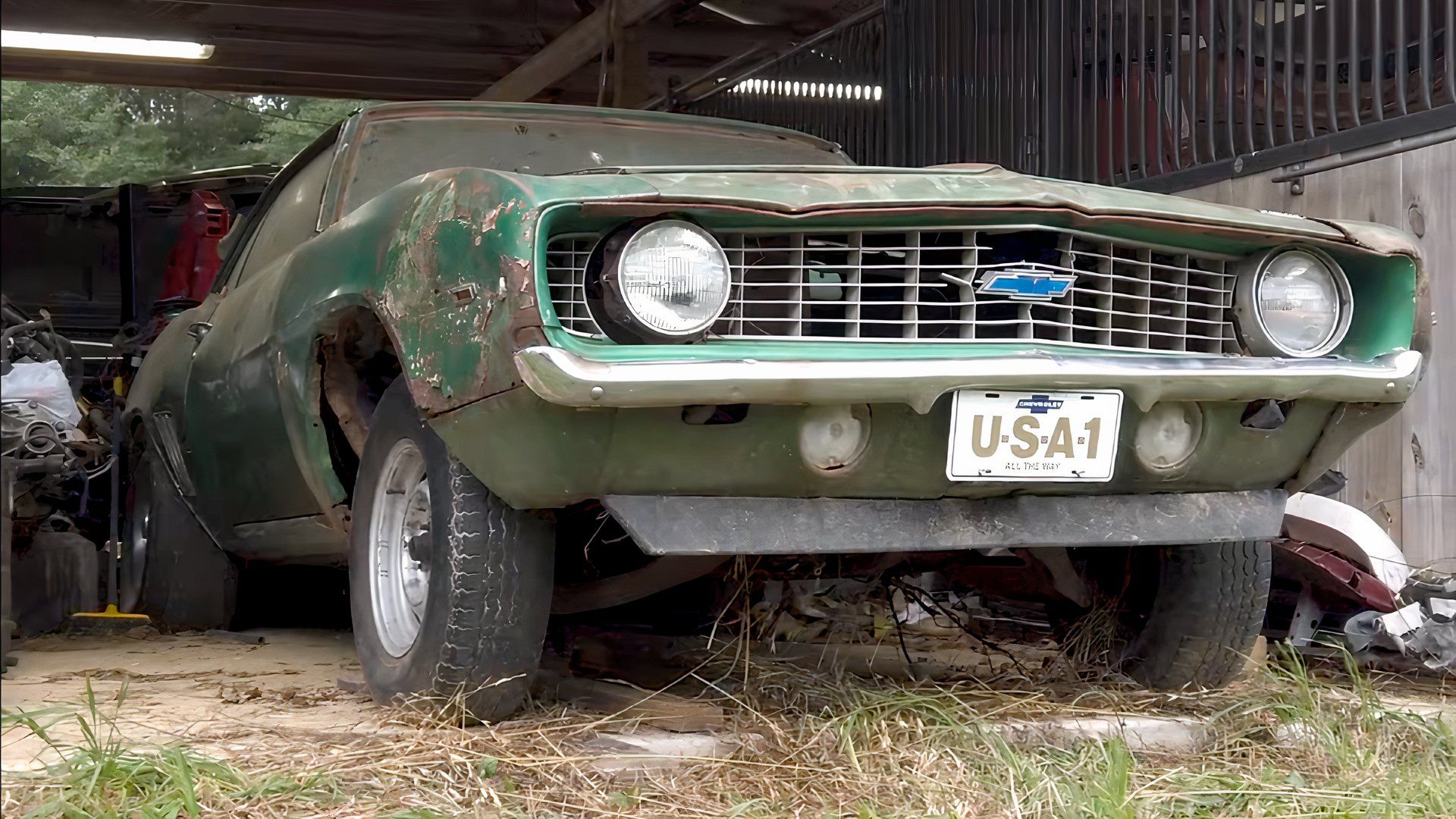 This Camaro-Filled Barn Find Yard Has One Car You’ll Never Be Able To Buy