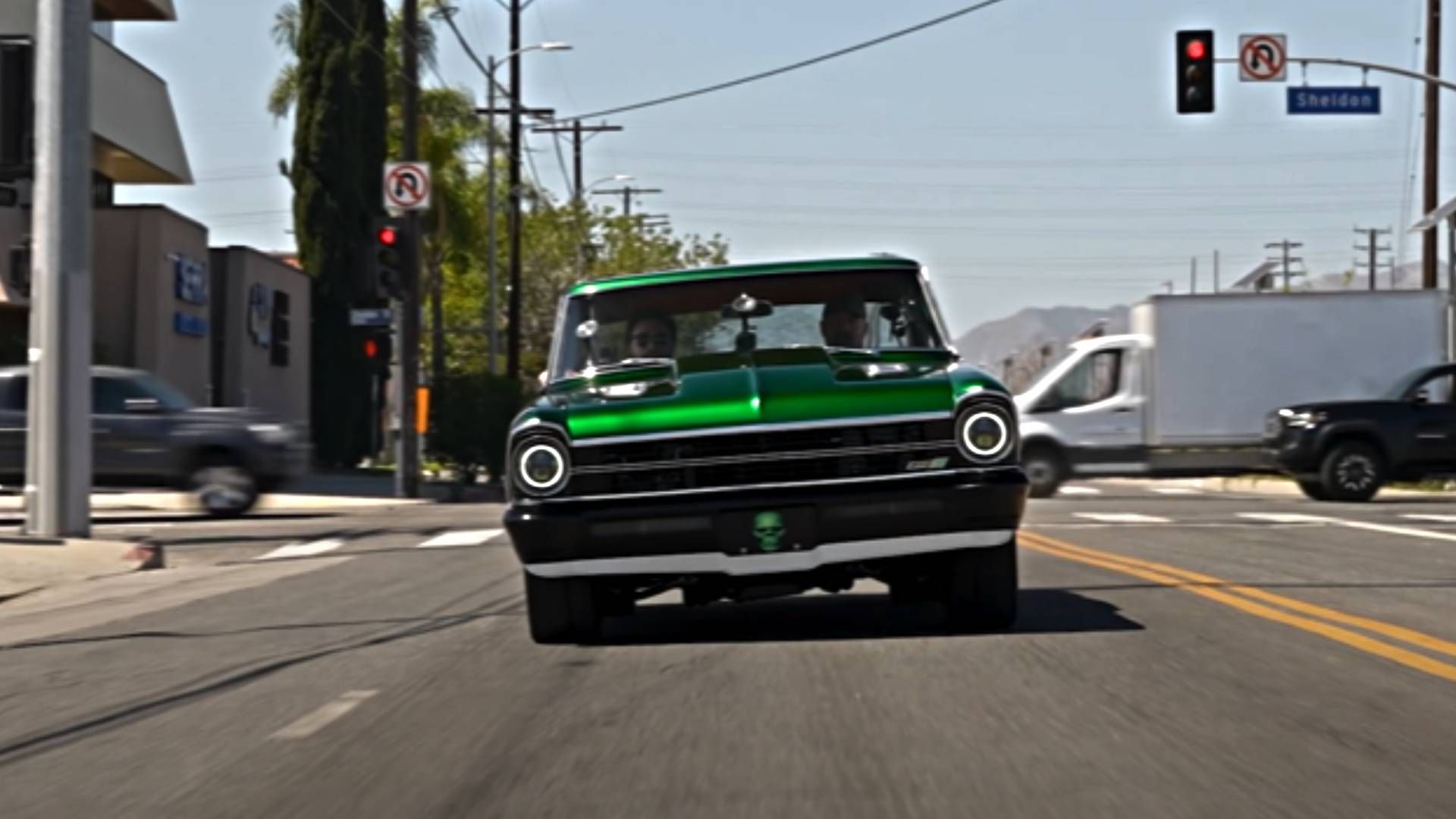 Watch This Insane 900-Horsepower LS9-Powered Chevrolet Nova Tear Up The Streets