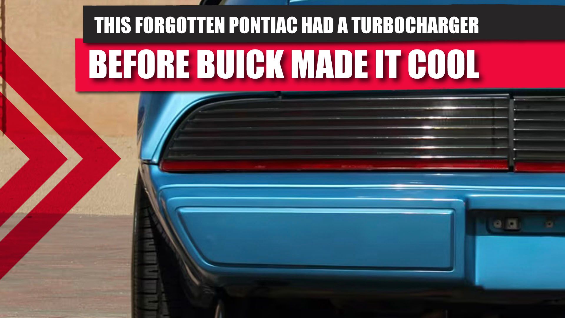 EXCLUSIVE: This Company's Modern Pontiac Trans Am Is Keeping The ...