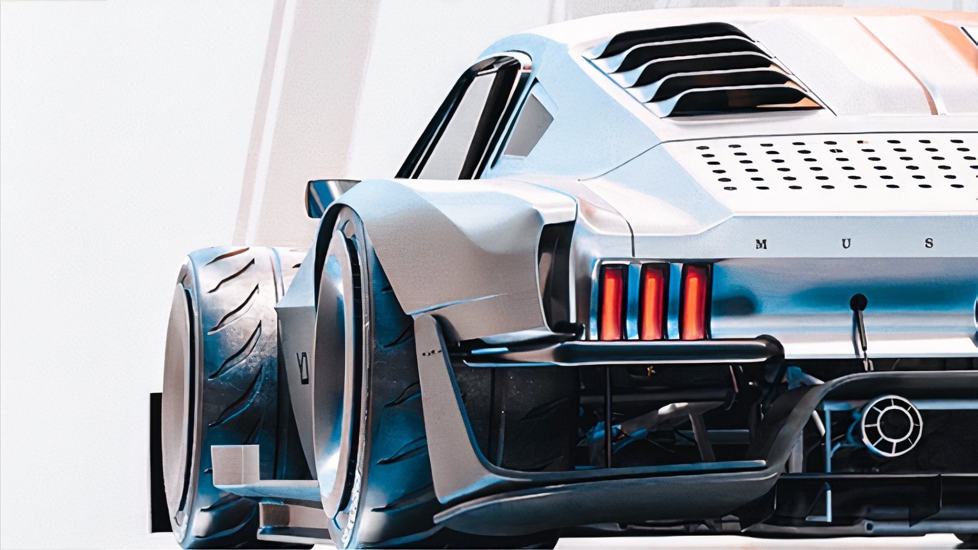 Render Artist Turns Classic Mustang Into Apocalyptic Supercar