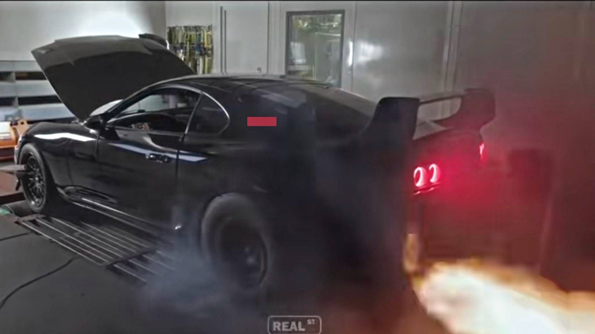 Watch: 2JZ Supra Brutalizes The Dyno