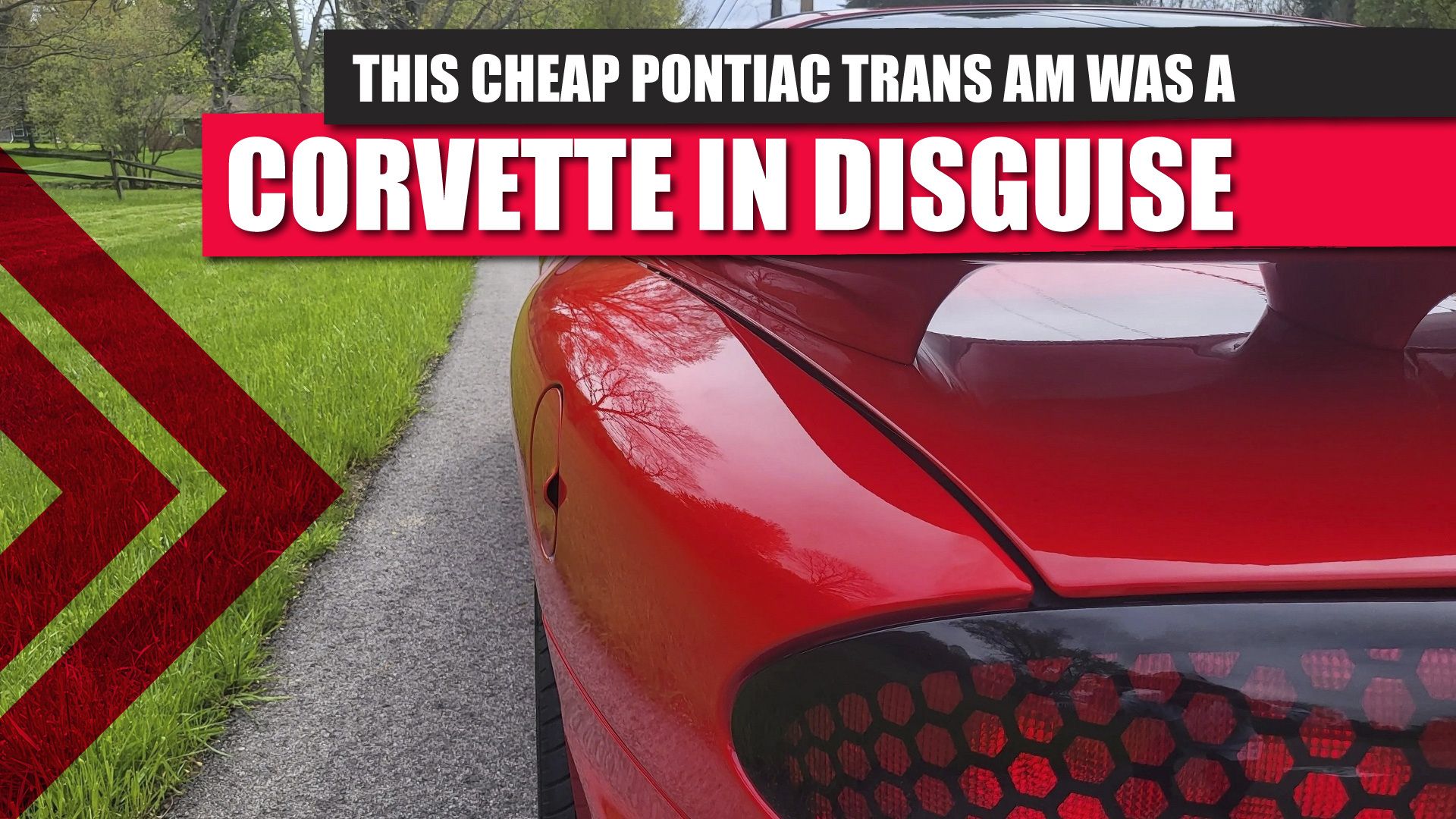 This Cheap Pontiac Trans Am Was A Corvette In Disguise