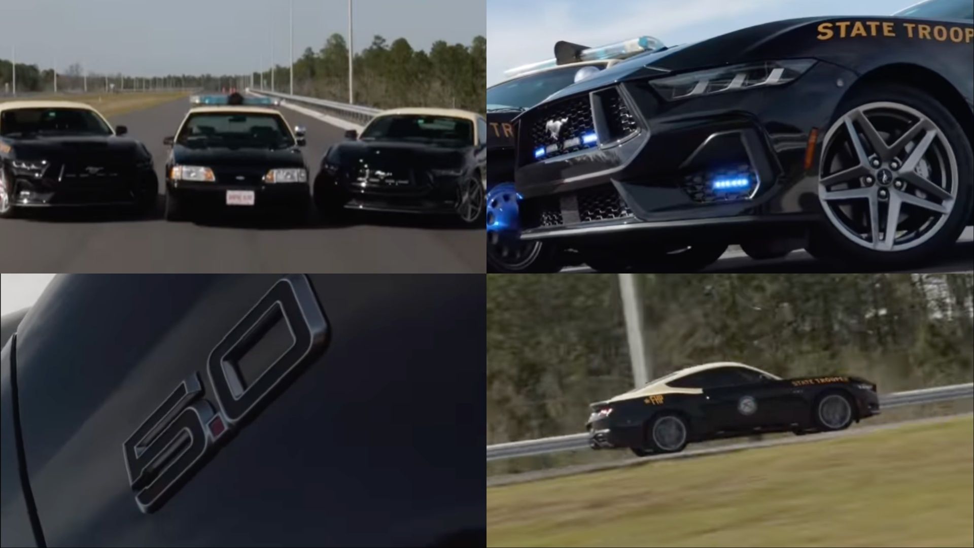 Florida Highway Patrol Brings Back Mustangs For High-Speed Duty
