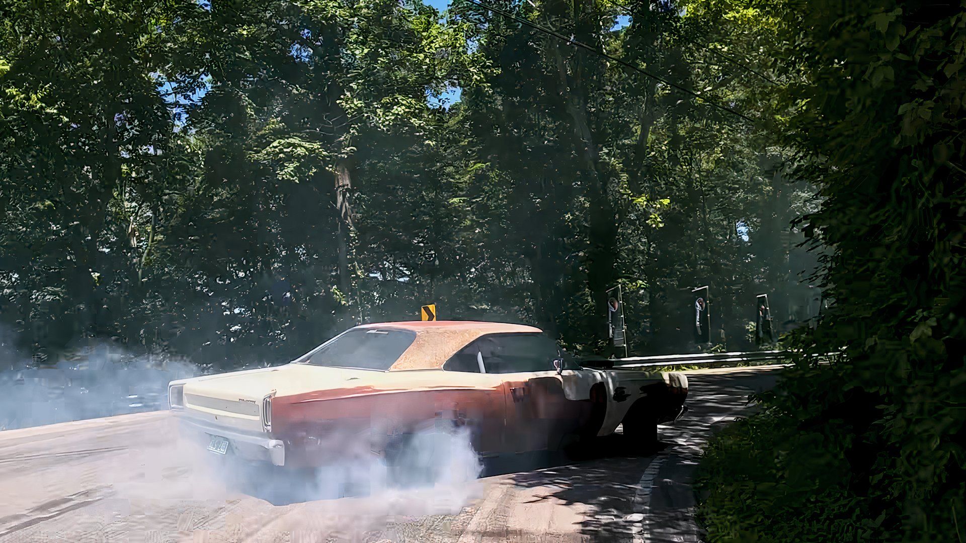 '60s Mopar Goes Touge Drifting With Inches To Spare