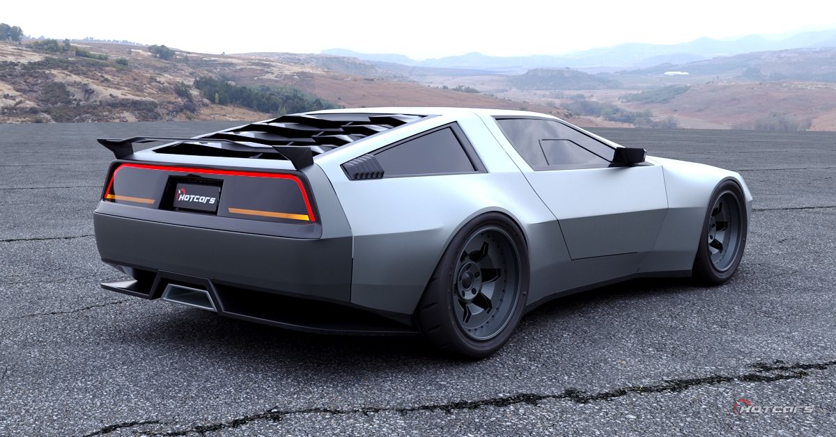 A Sleek New DeLorean Looks Ready For Back To The Future 4