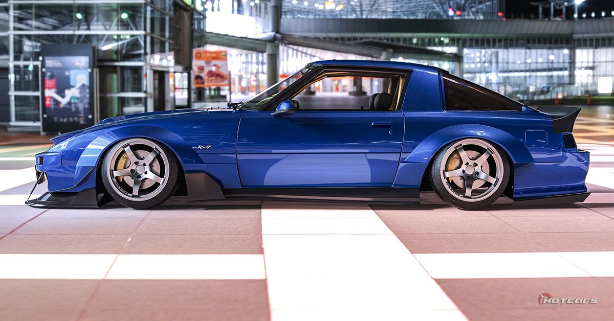 This Jaw-Dropping Mazda RX-7 Restomod Is The JDM Sports Car We Deserve