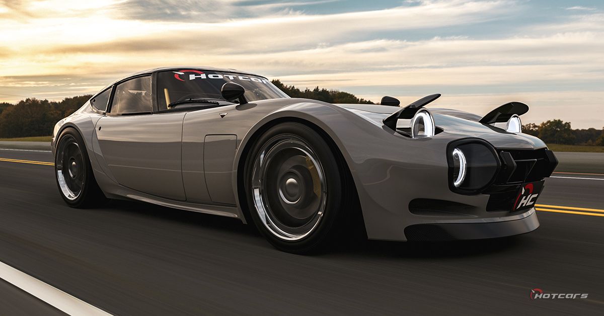 This Toyota 2000GT Restomod Concept Has Racing Chops Just Like The Original