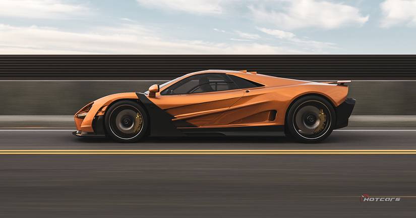 2024 McLaren F1 Hotcars Render: Three Seat Hypercar To Beat The Chiron ...