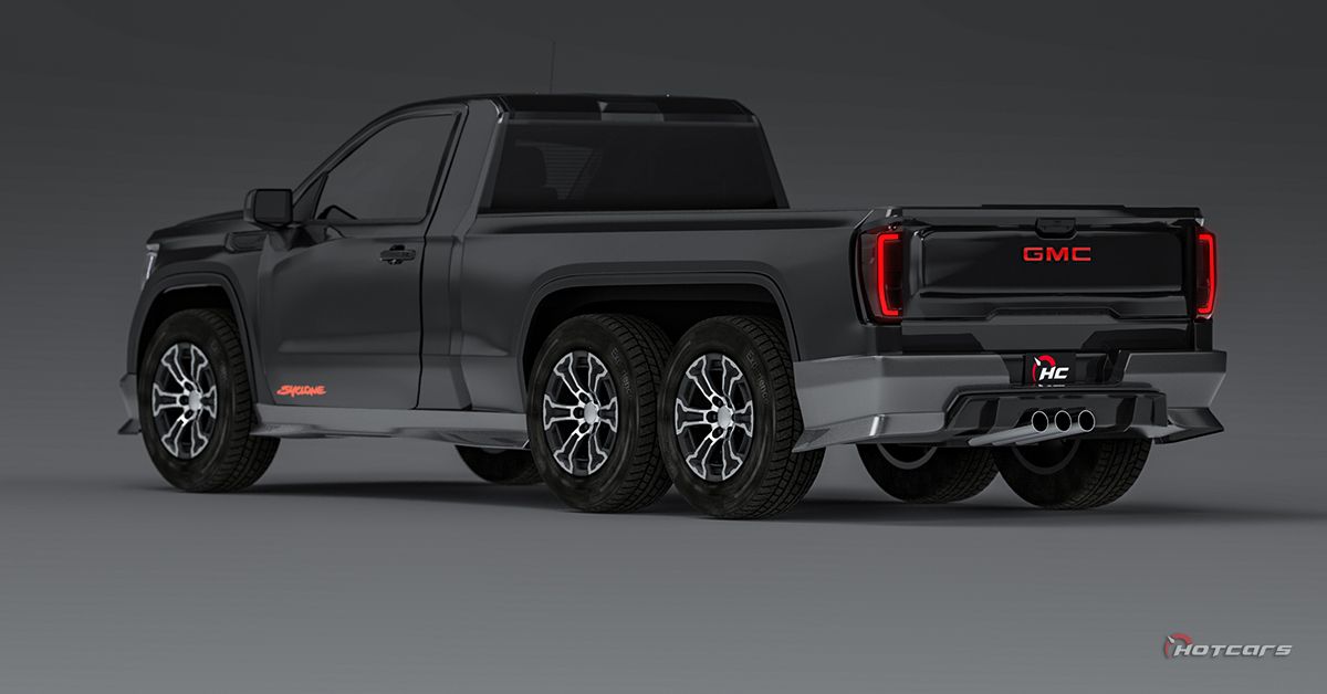 New GMC Syclone 6x6 Digital Concept Render