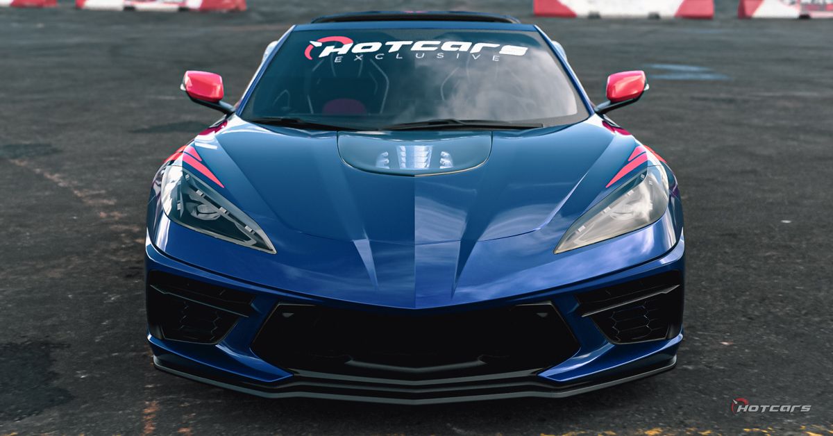 Here's What A C8 Chevrolet Corvette Might Have Looked Like With A Front ...