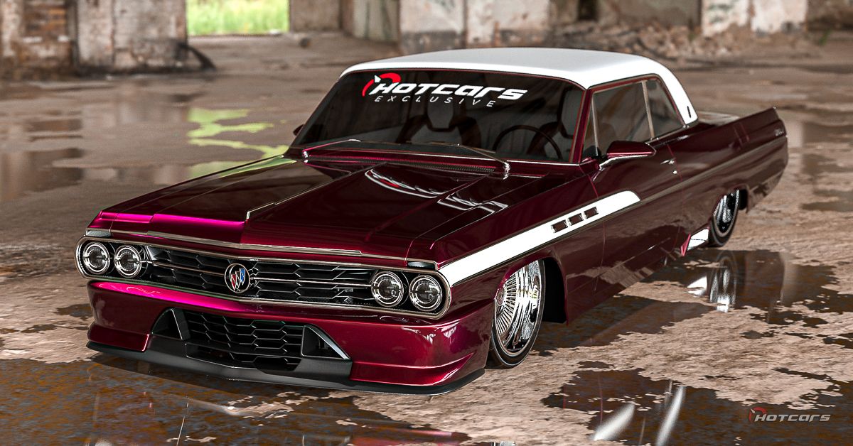 Why Our 1963 Buick Wildcat Render Is The Perfect 1100-HP Muscle Car ...